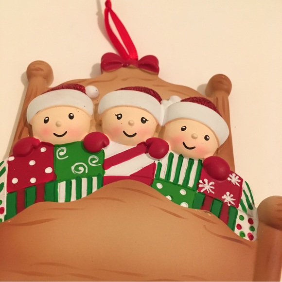 Holiday | Polarx Triplets Three Kids Family Christmas Tree Ornament ...